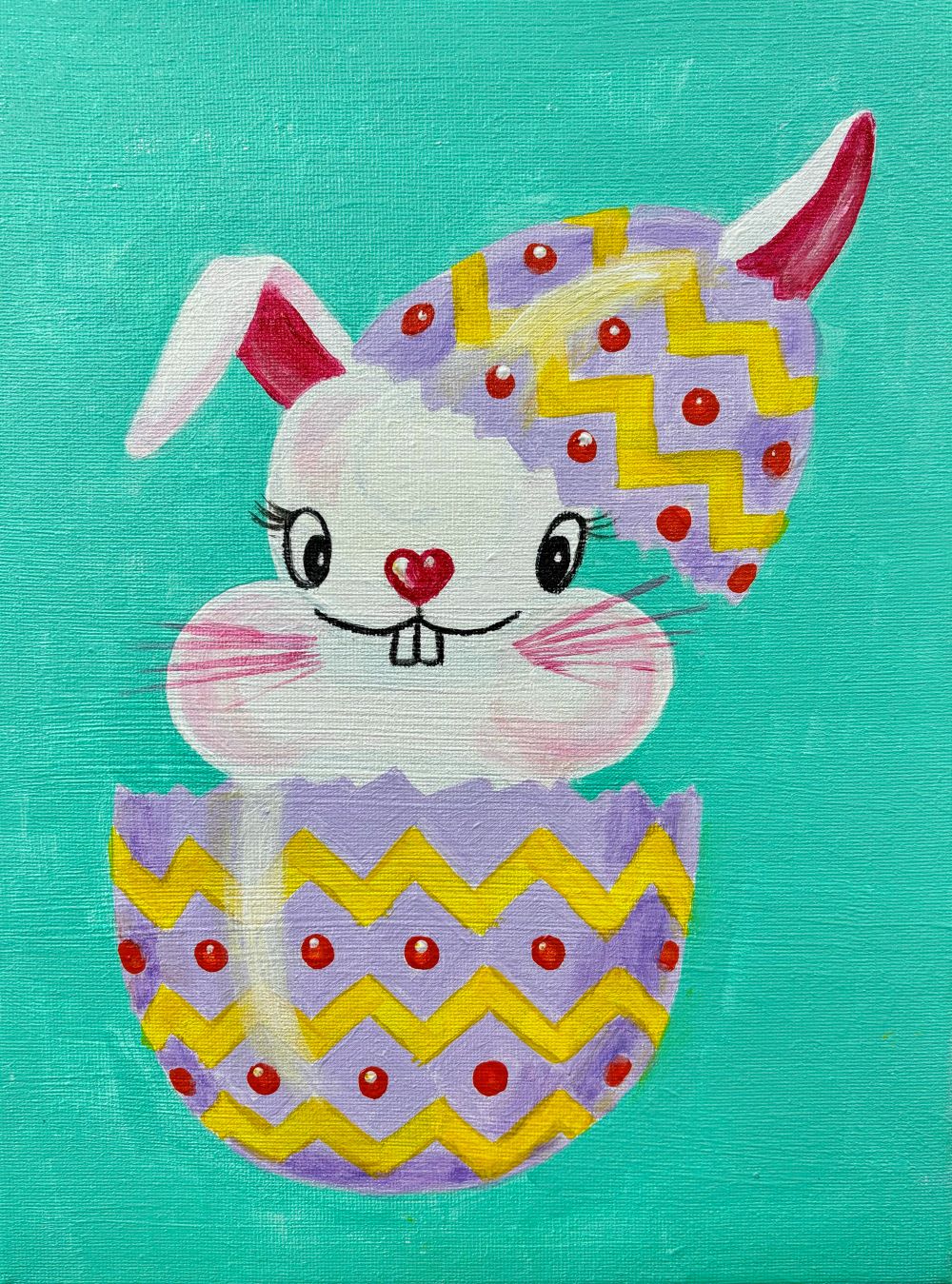ART BUZZ KIDS Peek a Bunny | Rahway, NJ | Wine & Design
