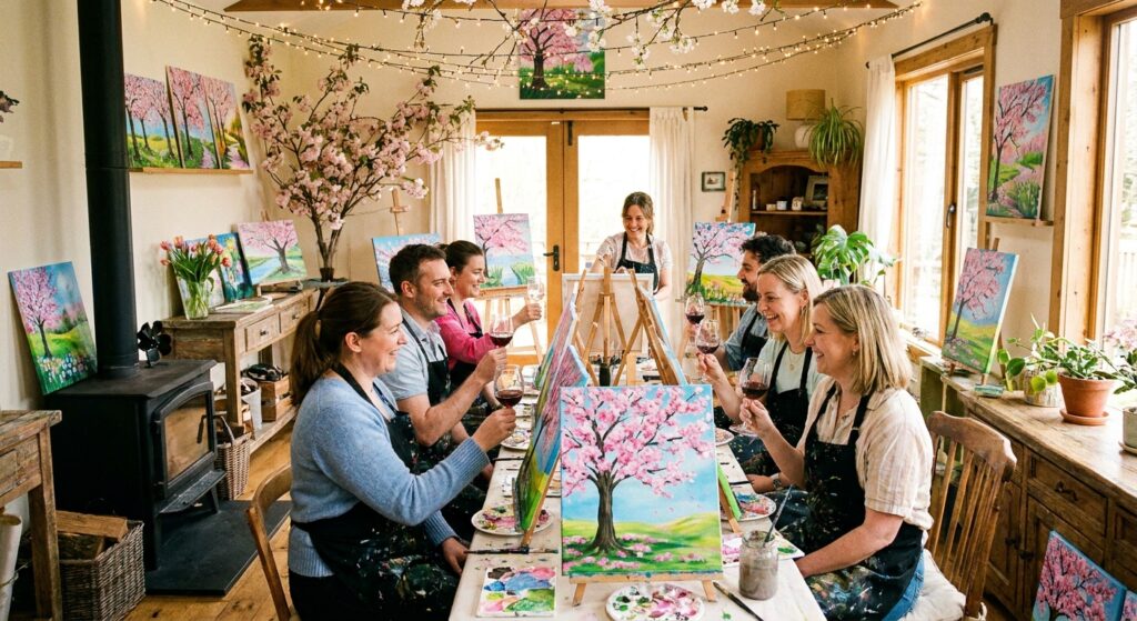 Spring Into Creativity: Celebrate the Season at Wine & Design New ...